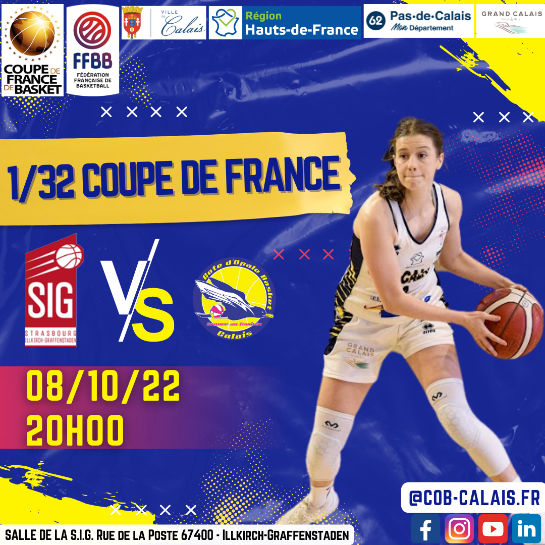 🏆 𝐂𝐨𝐮𝐩𝐞 𝐝𝐞 𝐅𝐫𝐚𝐧𝐜𝐞 𝟏/𝟑𝟐 🏆 - COB CALAIS