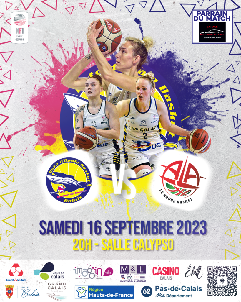 NF1 - Journée 1 - COB Calais VS ALA Le Havre - COB CALAIS