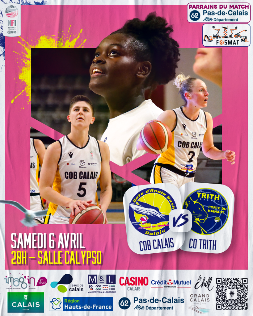 NF1 - Journée 21 - COB Calais VS CO Trith - COB CALAIS